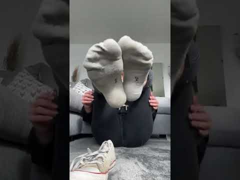 Dirty socks worship pov