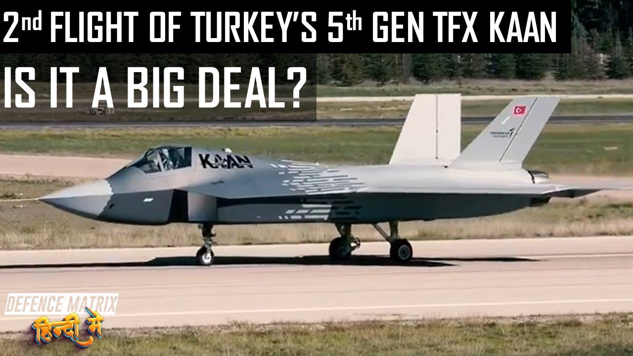 TFX Kaan 2nd Flight | Is it a big deal? | हिंदी में - YouTube