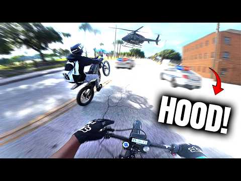 I Took My 60 MPH E-Bike Through The HOOD!