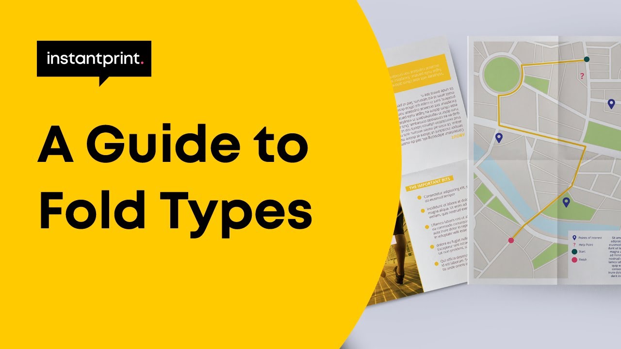 Folded Leaflet Guide, Folded Flyer Fold Types Explained | instantprint ...