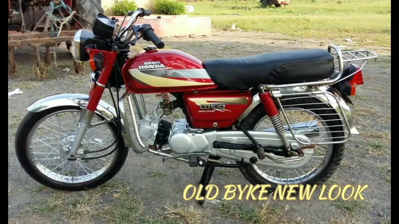 HERO HONDA OLD CD 100 BIKE - YouTube