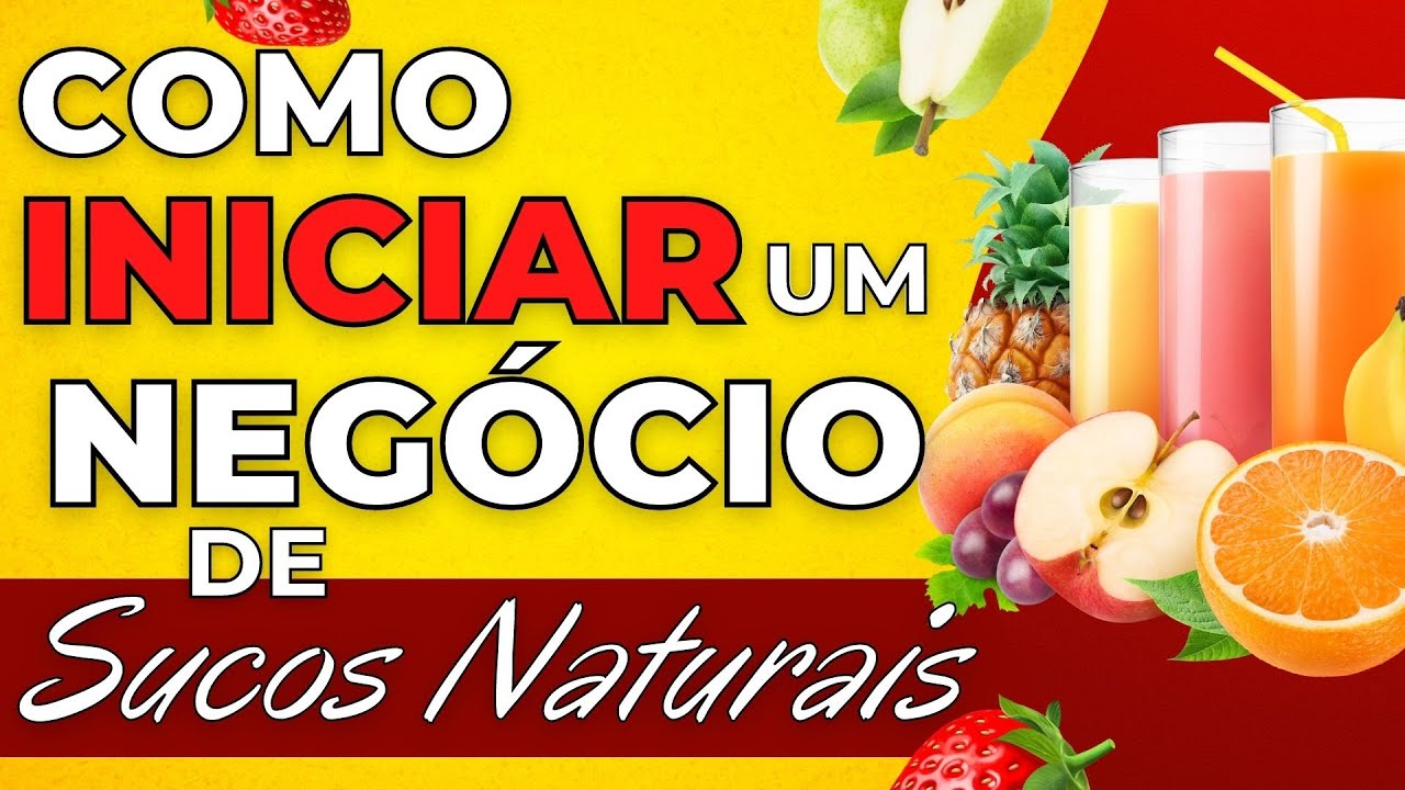 VENDER SUCOS DÁ DINHEIRO? COMO VENDER SUCO NATURAL NA RUA - YouTube