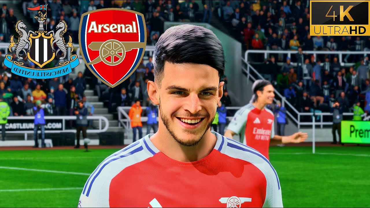 SEMIFINAL | Newcastle vs Arsenal | Copa da Inglaterra 4K Full HD | EA ...