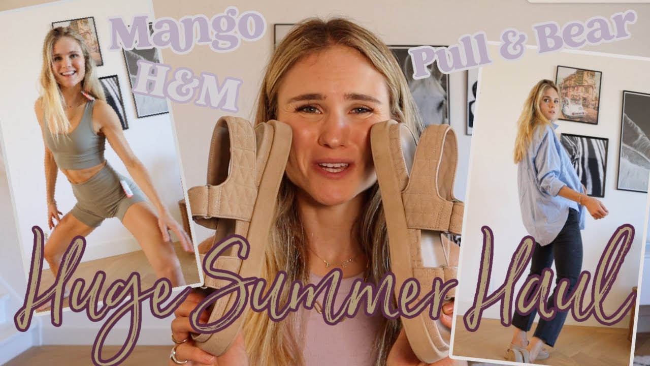HUGE SUMMER HAUL // VLOG #1 // BELLE HUTT - YouTube
