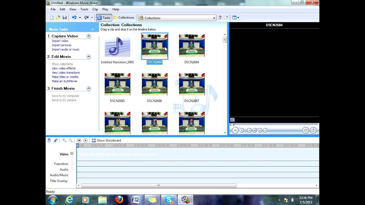 how to make a stop mption movie with windows movie maker 2.6 - YouTube
