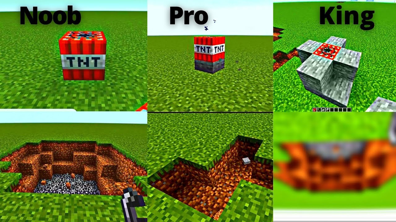 TNT IN MINECRAFT SO BROKEN - YouTube