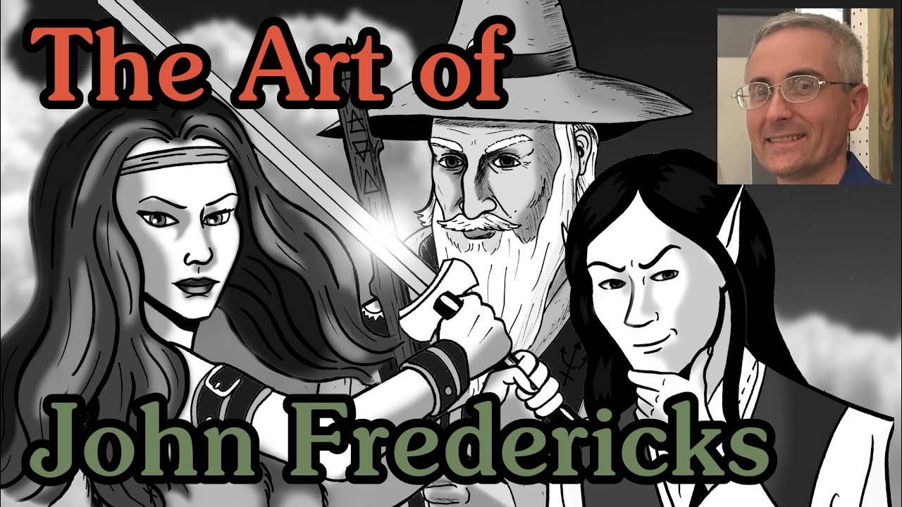 The Art of John Fredericks - Basic Fantasy RPG - YouTube
