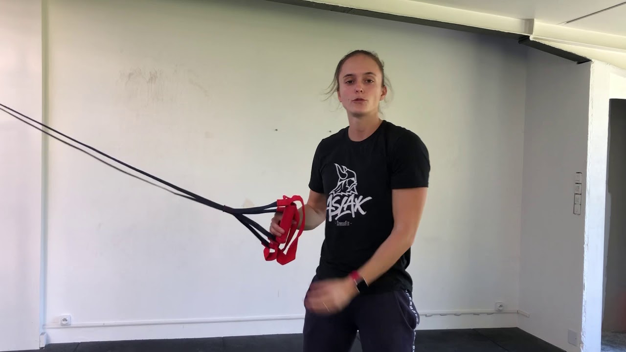 TRX Row hold / TRX Row hold supination - YouTube