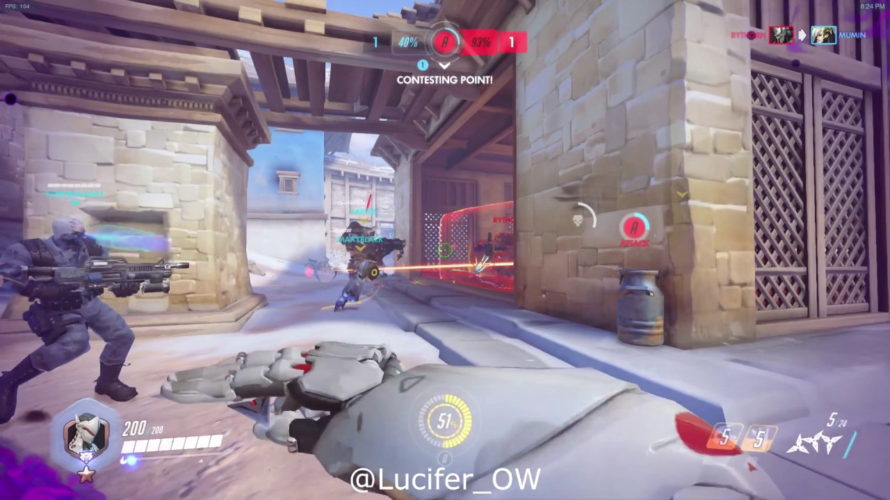 Genji 1v6 Fail! - YouTube