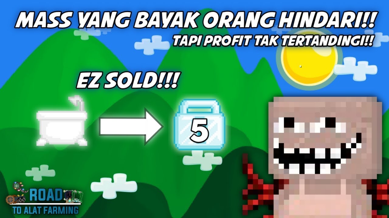 Tumbuhnya 1 Jam Tapi Profit Double WL?|Road To Alat Farming Part 3 ...