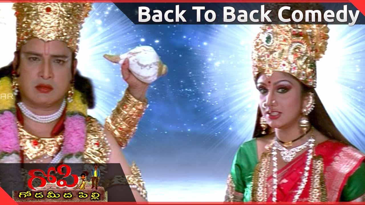 Gopi - Goda Meedha Pilli Movie || Back To Back Comedy Scenes Part-03 ...