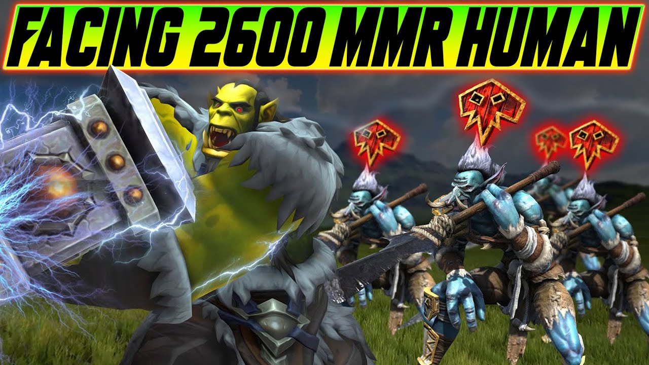 Facing 2600 Professional HUMAN player (Hawk) - WC3 - YouTube