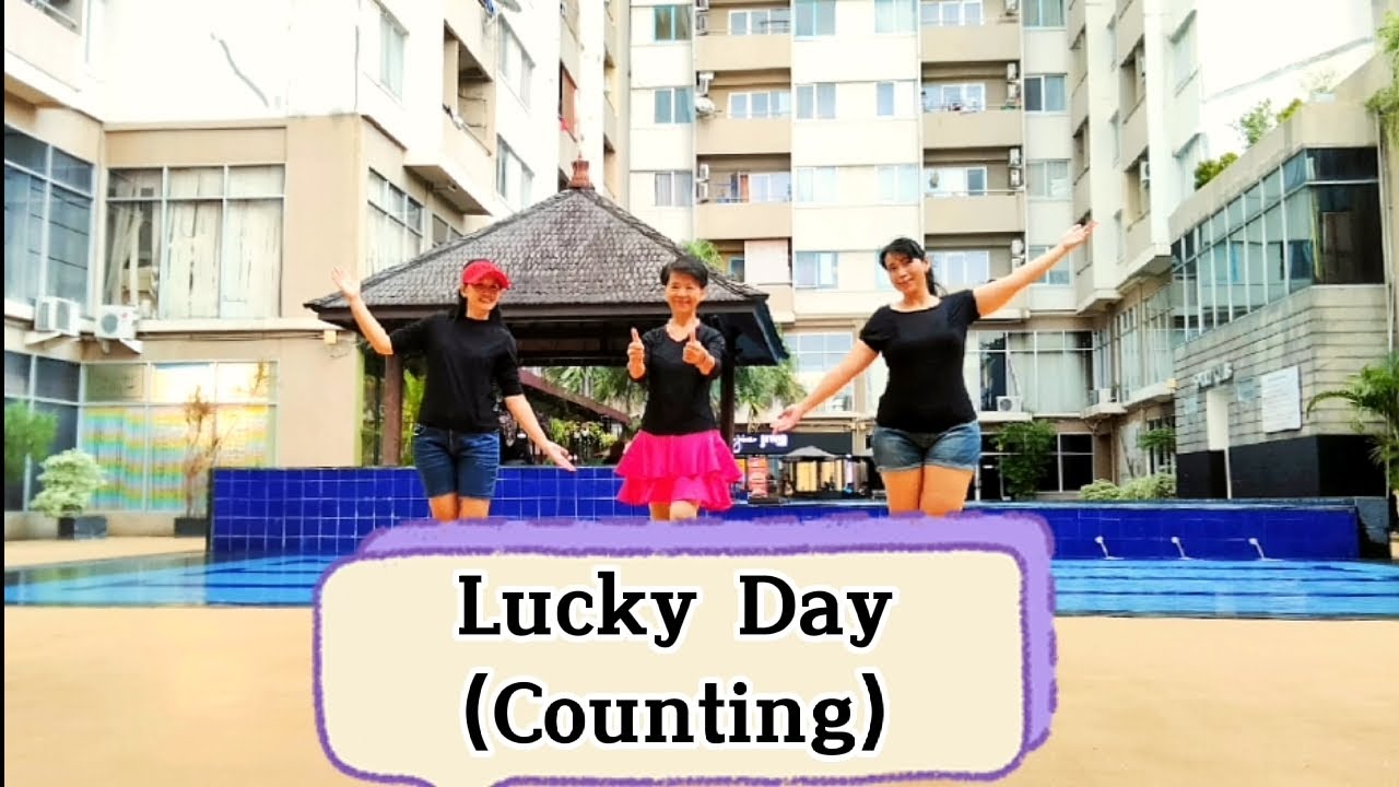 Lucky Day - Line Dance (Counting) - YouTube