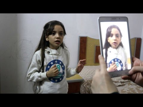 Twitter-famous Syrian girl is finally evacuated from Aleppo HD