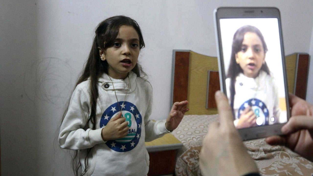 Twitter-famous Syrian girl is finally evacuated from Aleppo HD - YouTube
