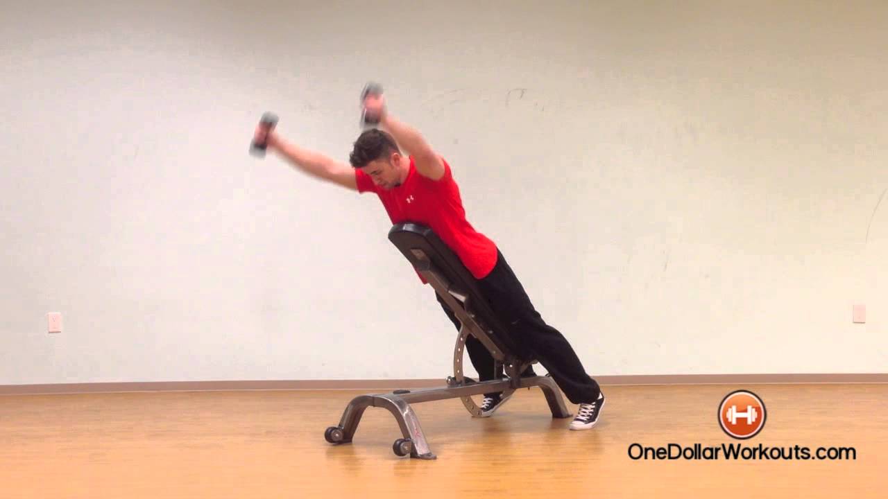 Trap 3 Raise 45 Degree Dumbbells - YouTube