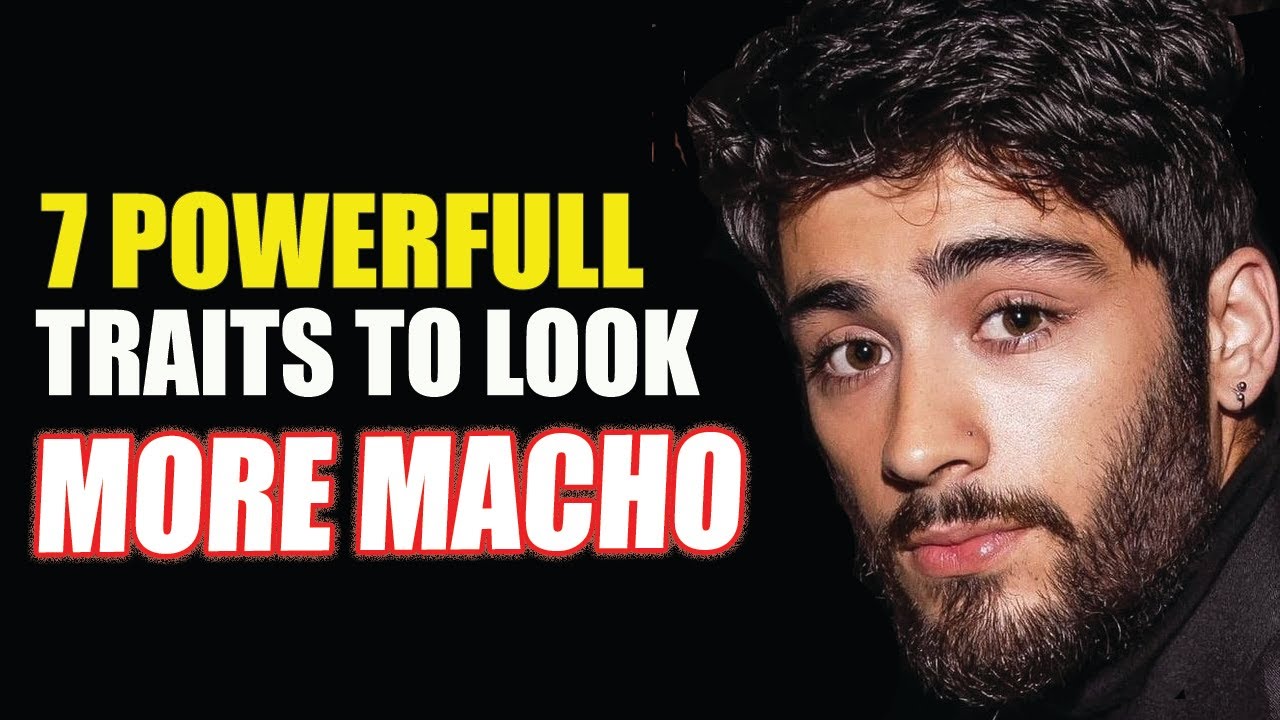 7 TIPS TO LOOK MORE MACHO MAN - YouTube