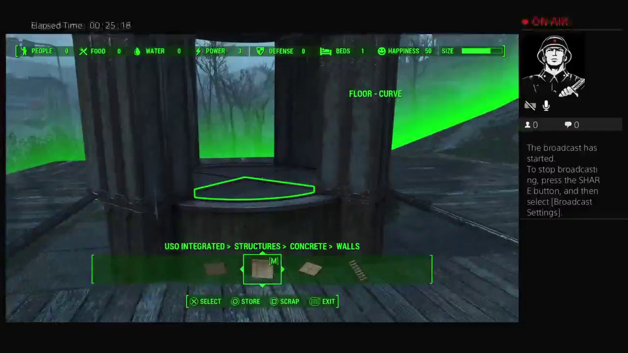 Fallout 4 Building Tutorials for Id...People: Fort Sunshine Windmill Turret Tower. - YouTube