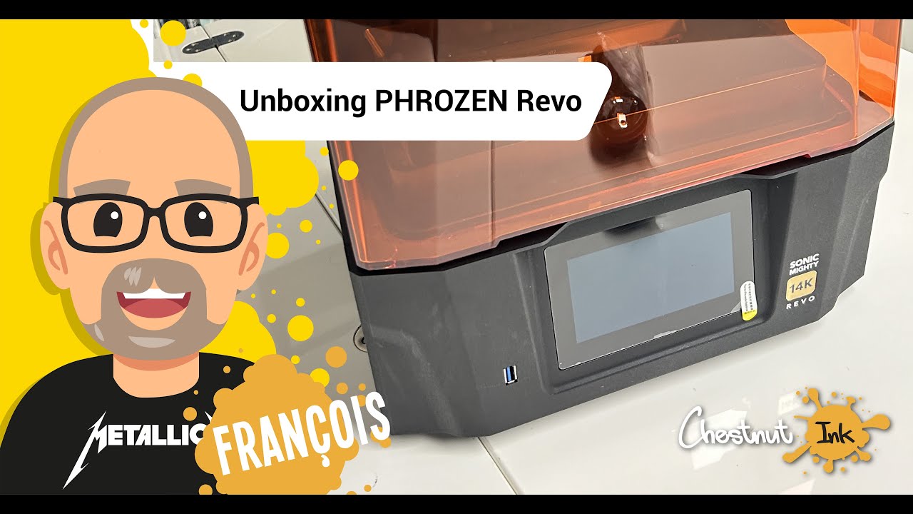 Phrozen REVO 14K printer : FIRST UNBOXING - YouTube