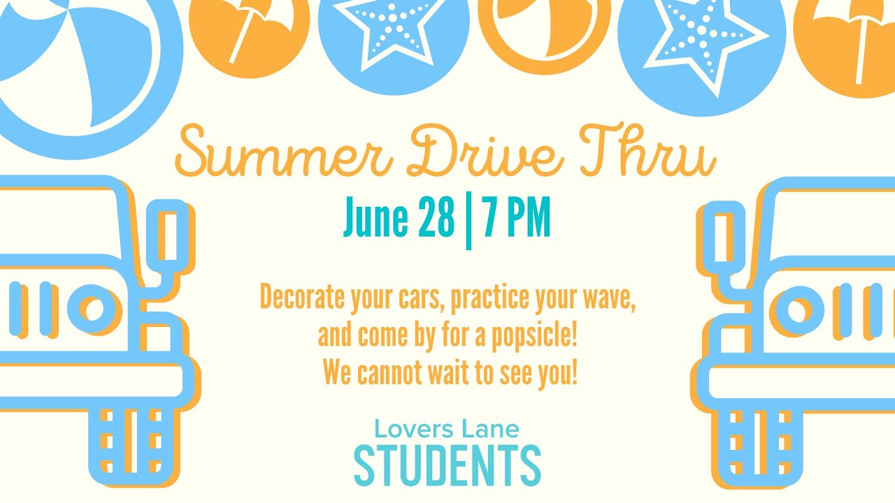 Student Summer Drive Thru Promo - YouTube