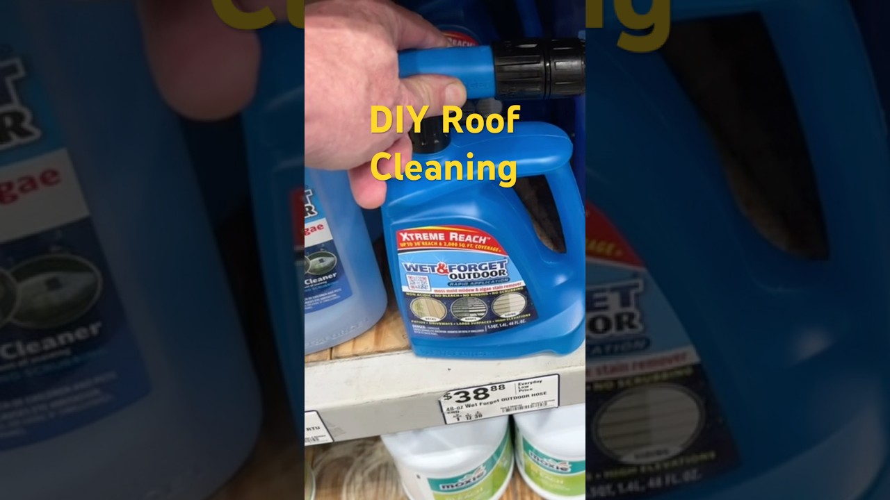 Wet & Forget DIY Roof Cleaning - YouTube