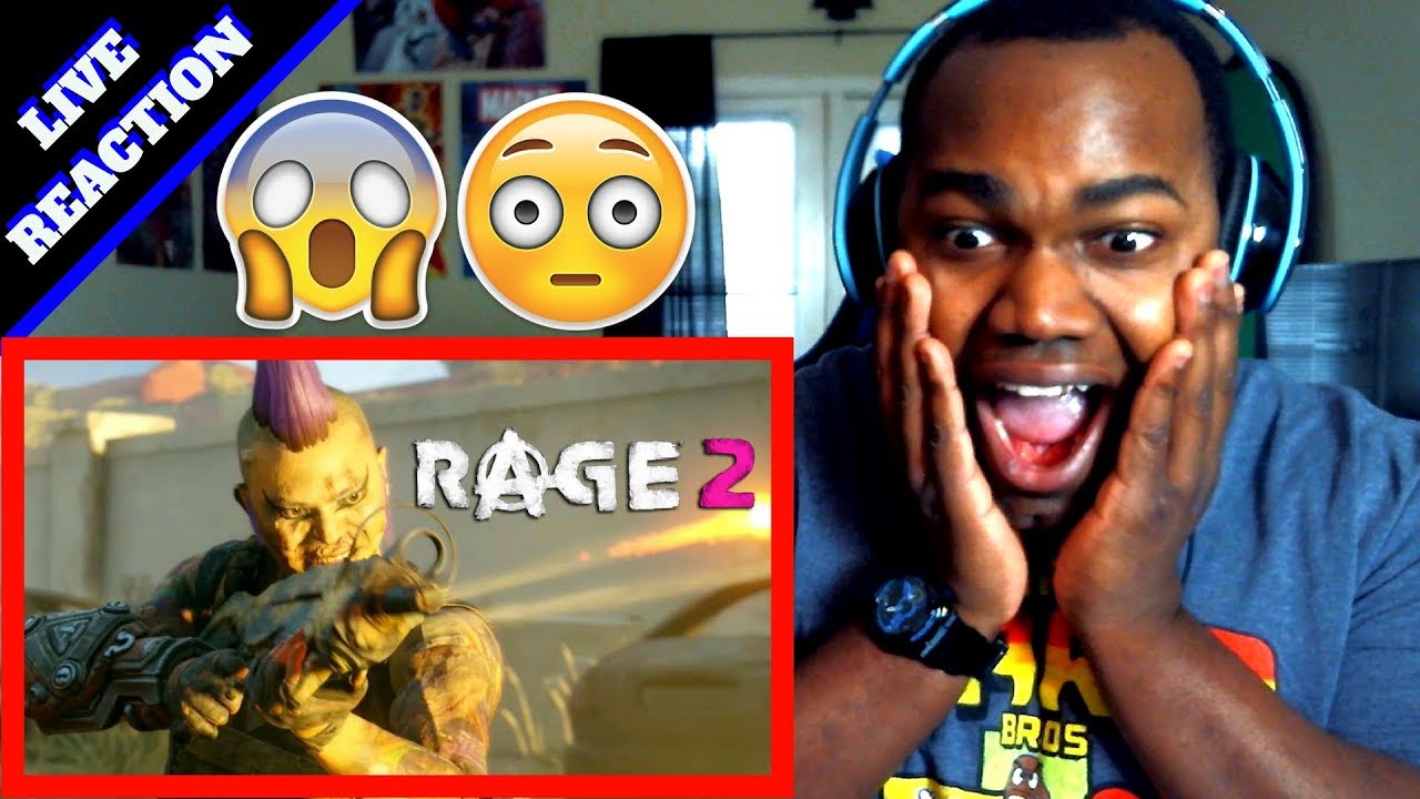 Rage 2 - Official Gameplay Trailer Bethesda E3 2018 REACTION - YouTube