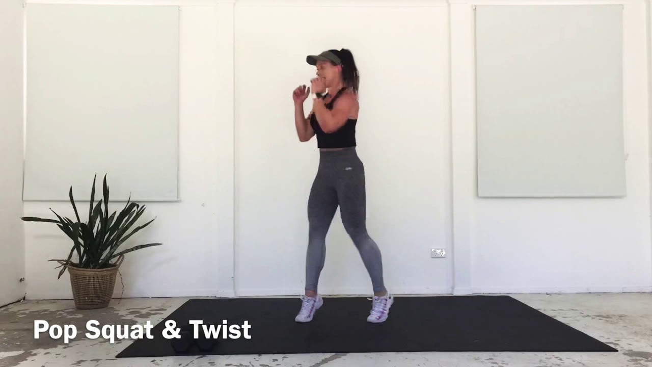 Pop Squat & Twist - YouTube