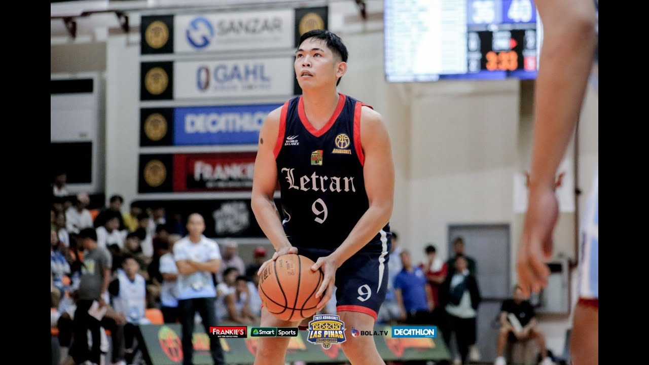 Pao Javillonar Highlights | Letran Knights vs Sanzar Pharmaceuticals ...