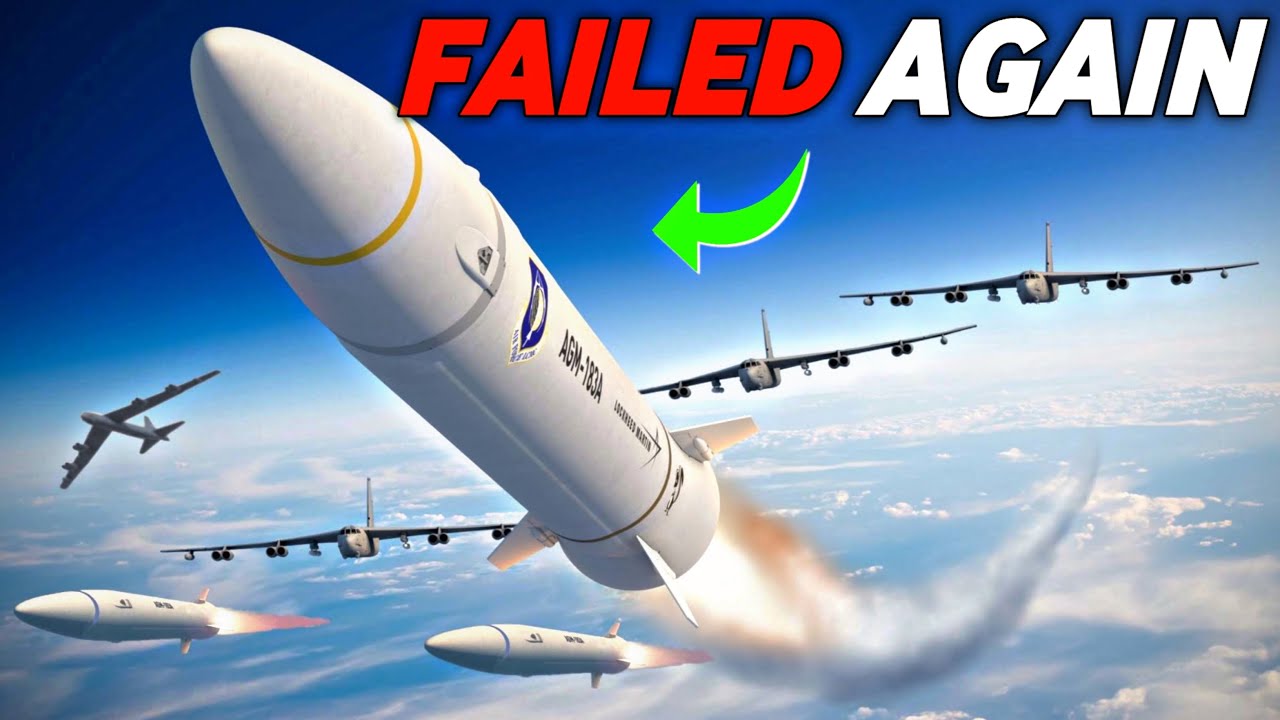U.S. Hypersonic Missile Test Failed | ARRW Hypersonic Missile - YouTube