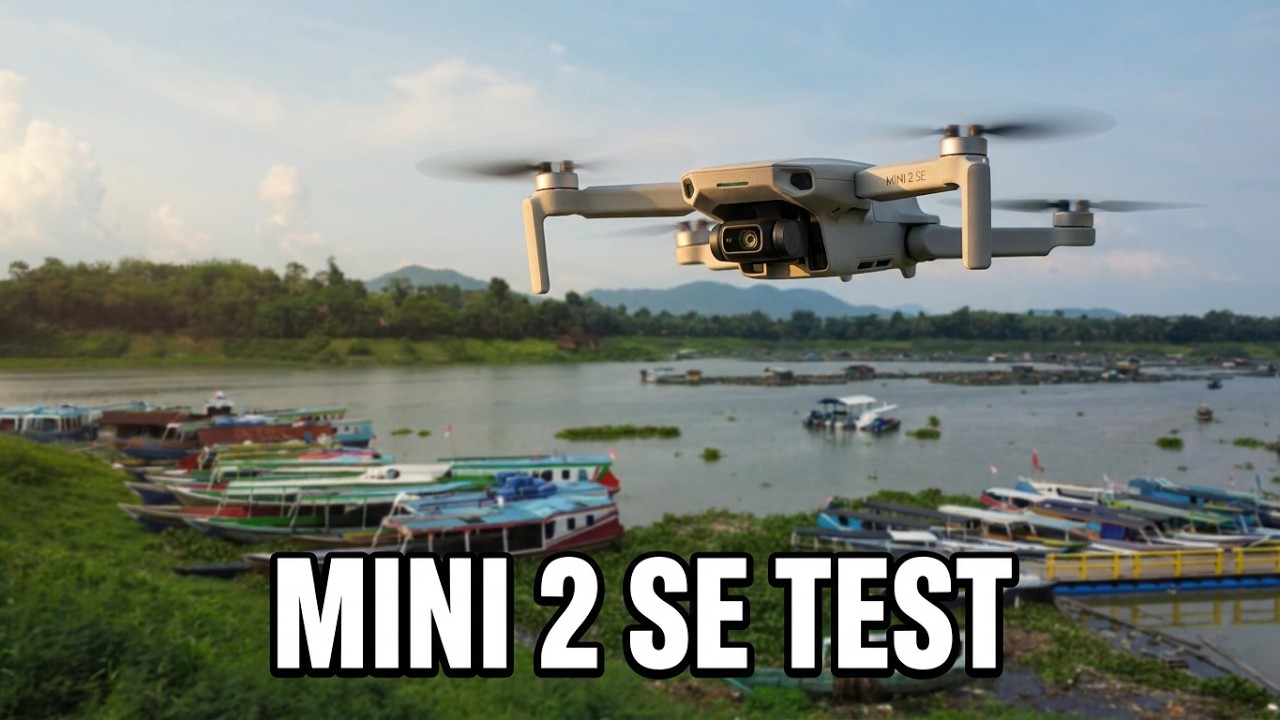 Uncut DJI Mini 2 SE Drone Footage | Danau Jangari | - YouTube