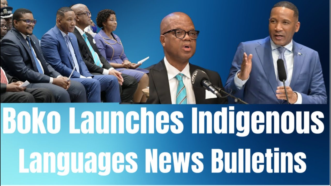 Historic Step: News Now in Shekgalagari, iKalanga, Shiyeyi & Naro - YouTube