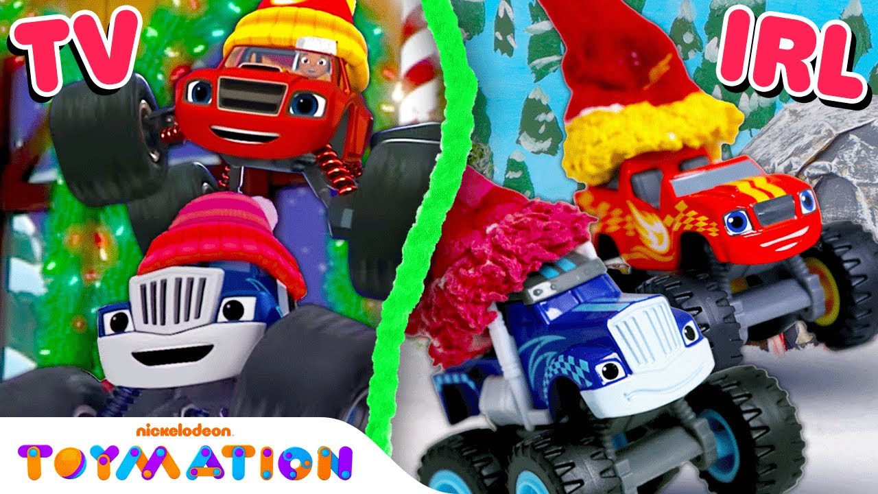 Crusher's Christmas Adventure w/ Blaze! | Blaze and the Monster ...