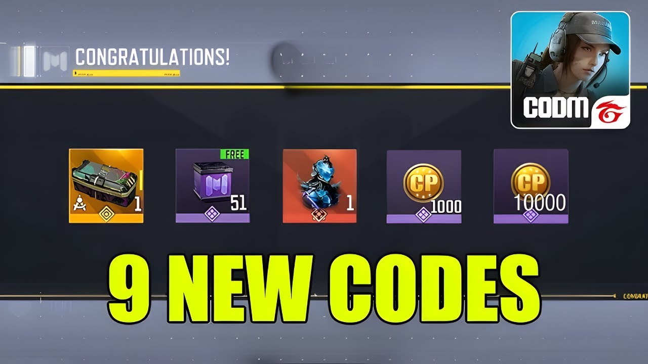 ⚡OCTOBER UPDATED CODES⚡CODM REDEEM CODES 2025 OCTOBER | COD MOBILE ...