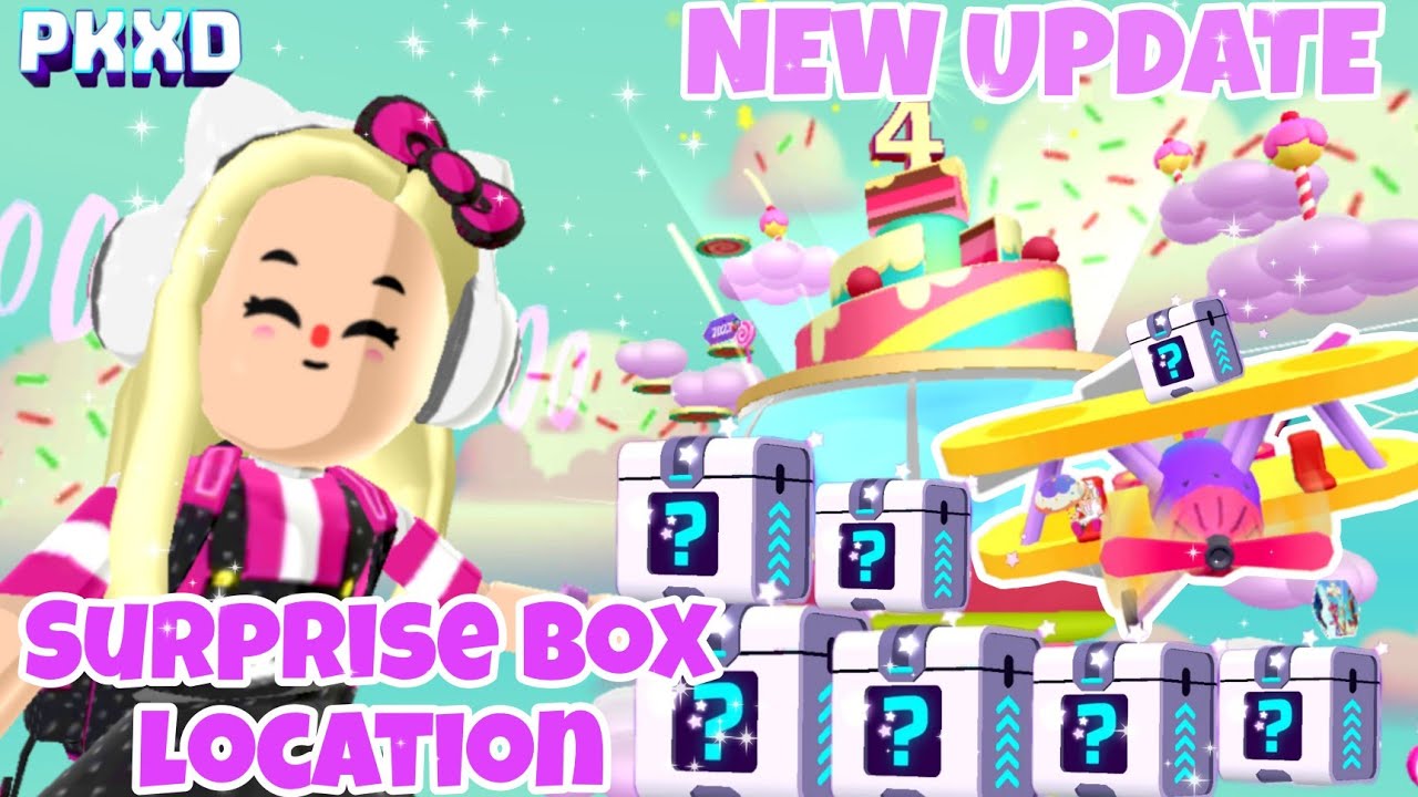 PKXD 4TH ANNIVERSARY UPDATE SECRETS BOX LOCATION!! SURPRISE BOX 😍#pkxd ...