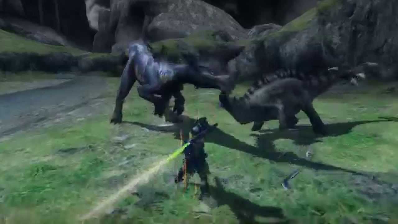 [MH3U] Hunting in Moga Woods (Elgato Live Comm Feature Test) - YouTube