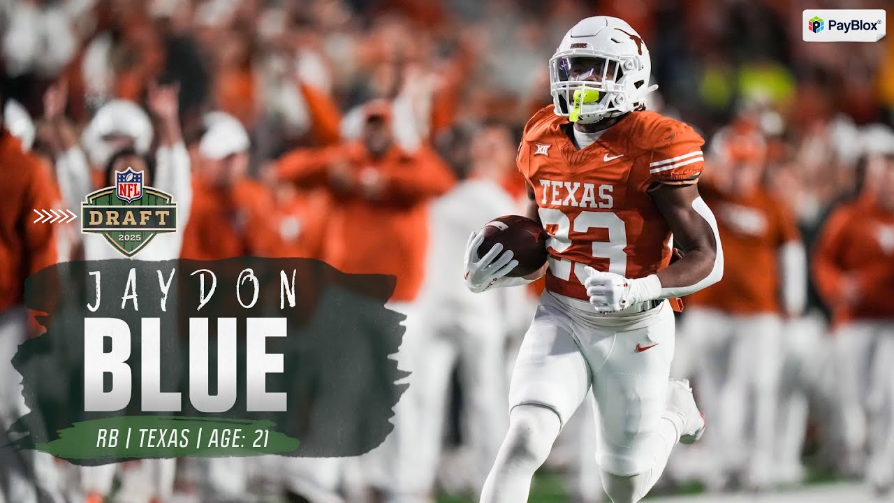 2025 NFL DRAFT HIGHLIGHTS: Jaydon Blue | RB | Texas - YouTube