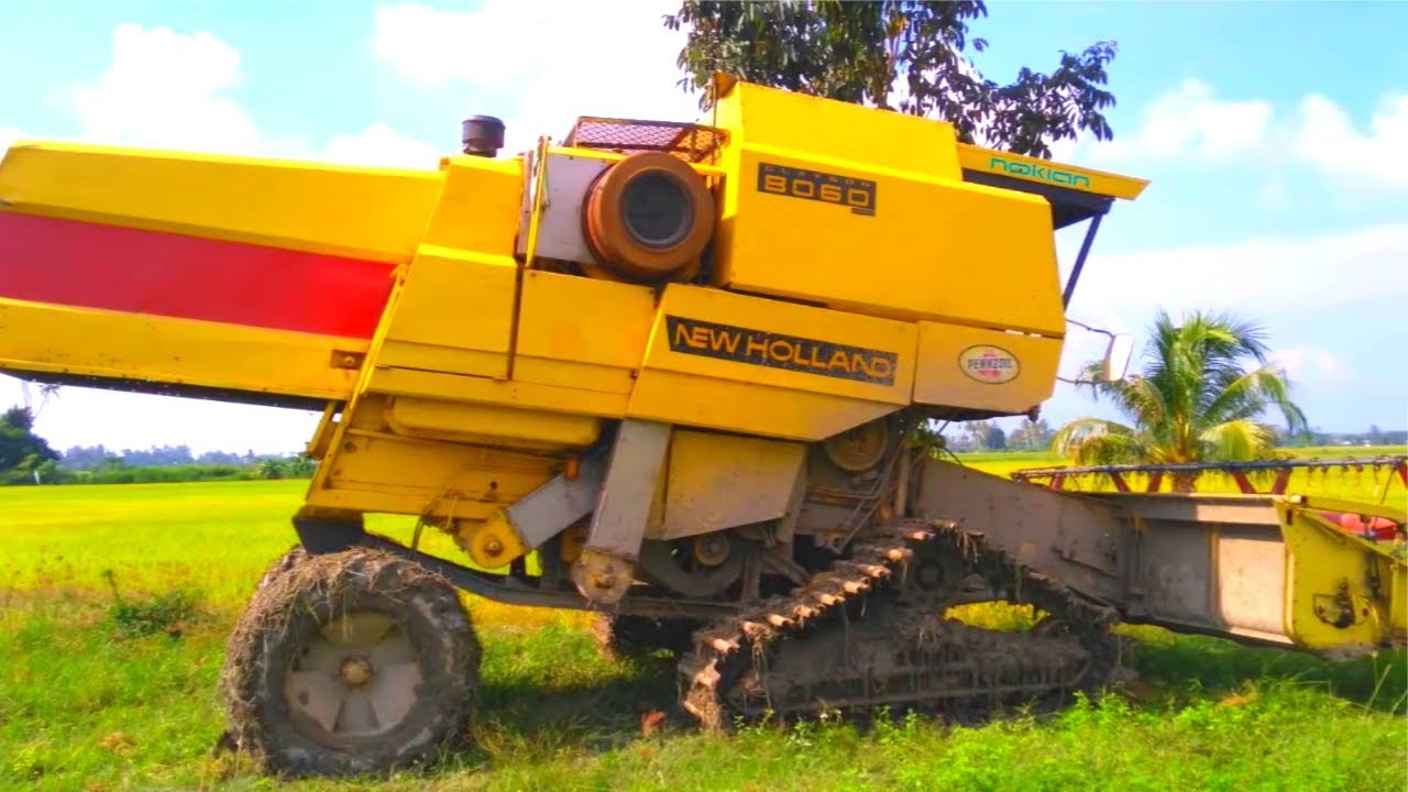 Mesin Padi Keindahan Sawah Padi Dan Mesin Padi - YouTube