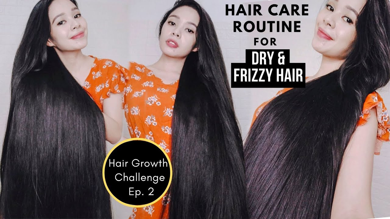 Hair Care Routine For Super Soft Hair At Home-Remedy for Dry & Frizzy ...