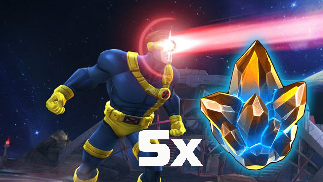 Marvel: Contest of Champions - Cyclops Classic 5x Slim Crystal Opening ...