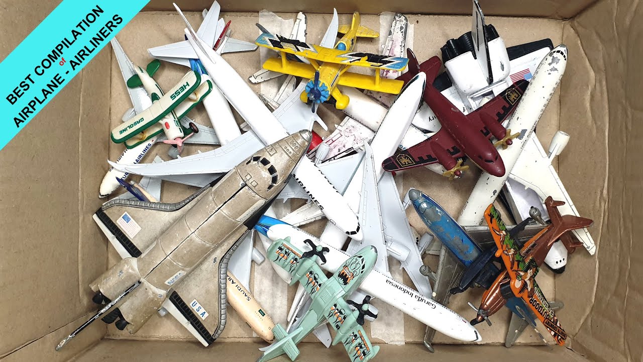 BEST COMPILATION of Diecast Model AIRPLANE AIRLINES Part 3 - YouTube