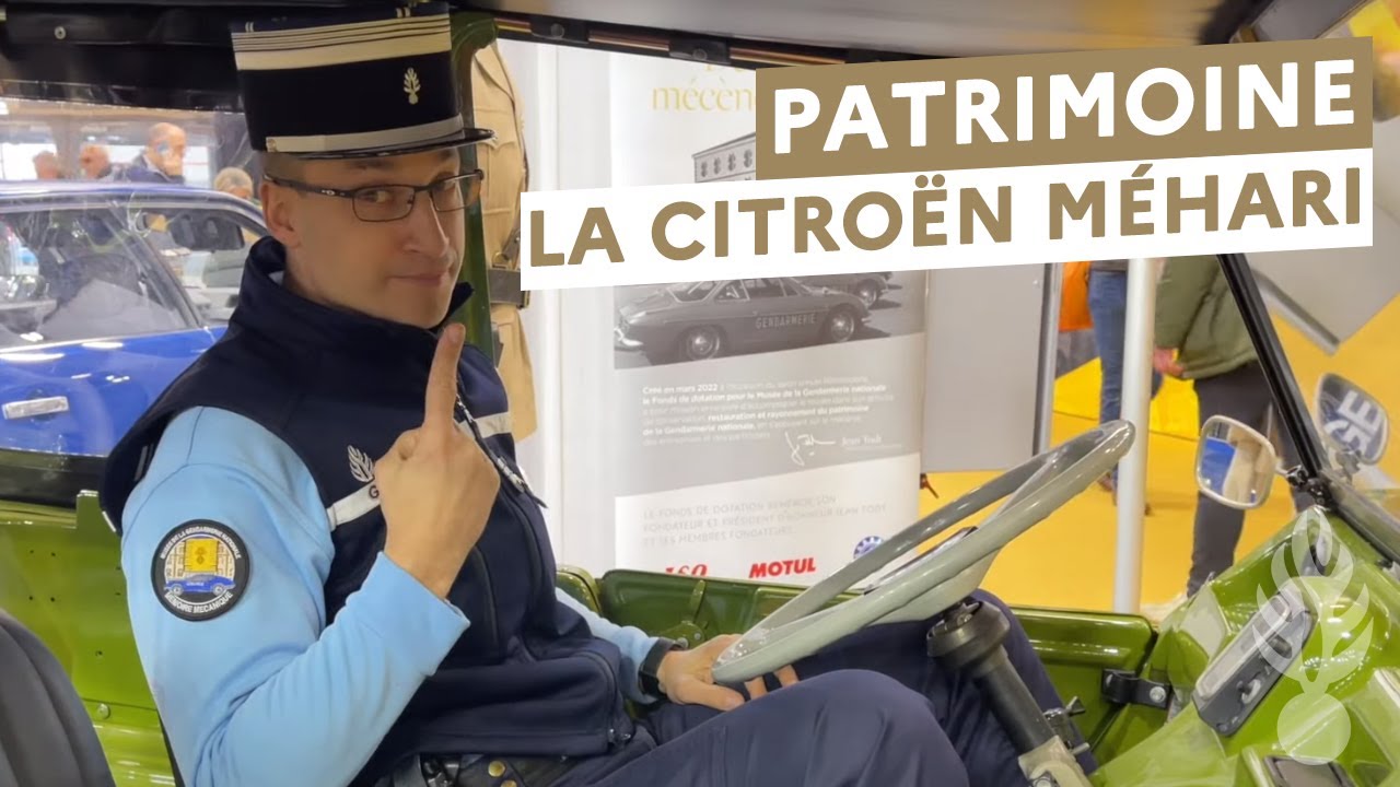 [PATRIMOINE] La citroën méhari, voiture gendarmerie d'exception ! - YouTube