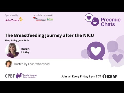 LIVE - Karen Lasby - The Breastfeeding Journey after the NICU