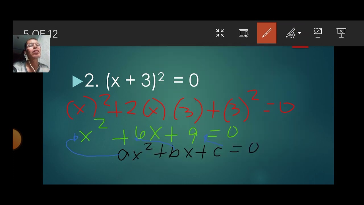 Quadratic Equation - YouTube