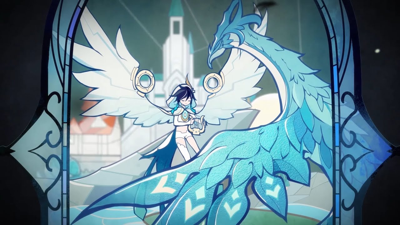 Dvalin And Venti Story - Stormterror - Cinematic Cutscene - Genshin ...