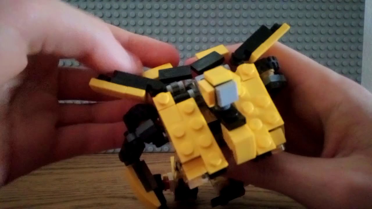 Lego transformers bumblebee movie: B-127 - YouTube