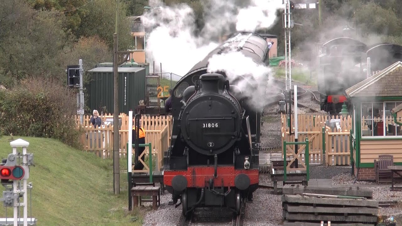 Swanage Railway Autumn Steam Gala 2018 - YouTube