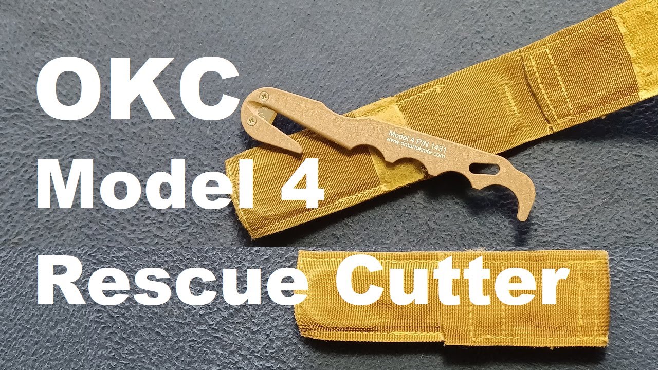 SHOW AND TELL 161: Ontario Model 4, Strap Cutter Rescue Tool - YouTube