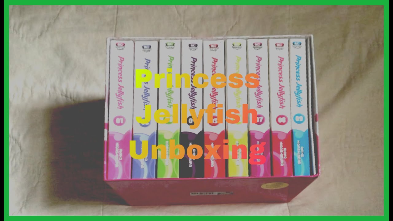 Princess Jellyfish Box Set Unboxing - YouTube