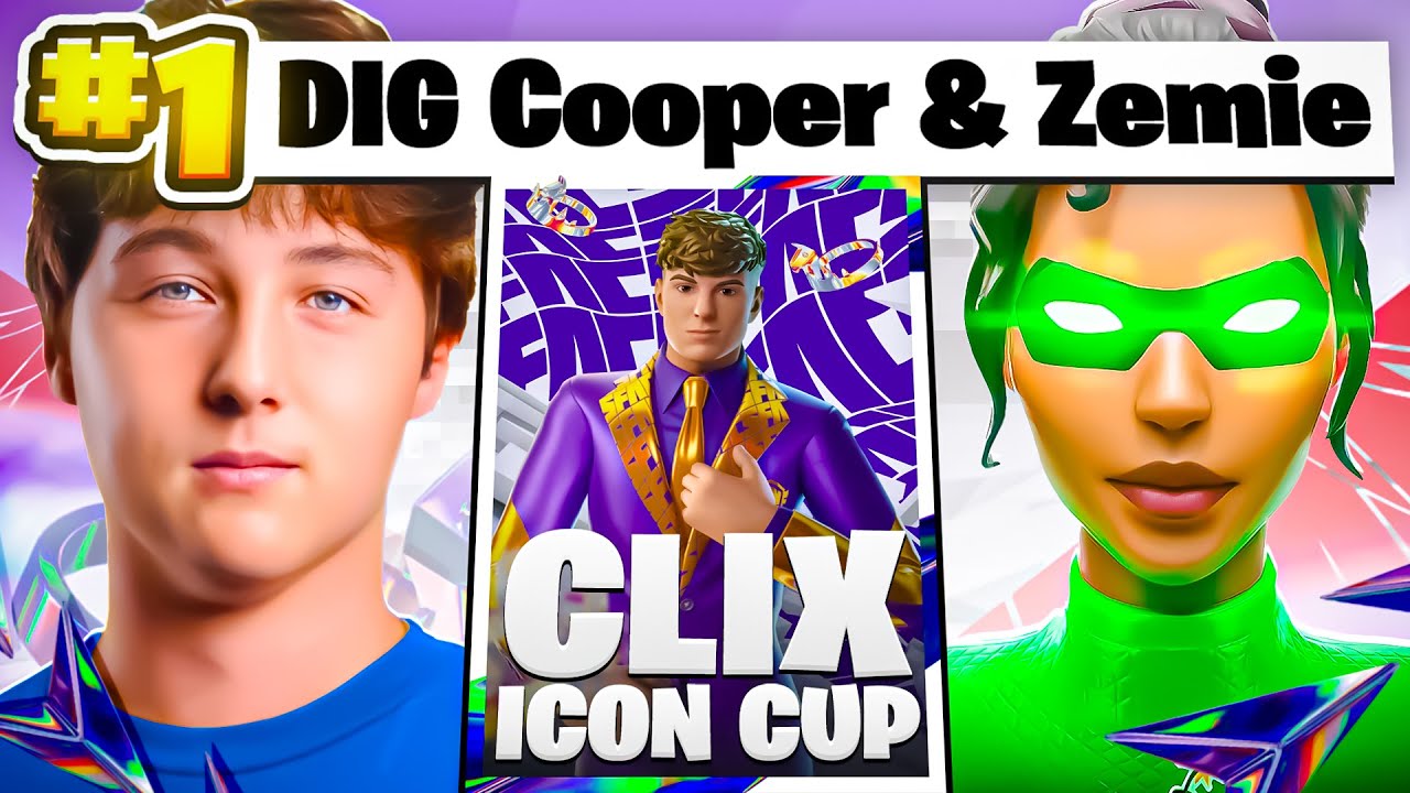 Winning The CLIX Tournament With Zemie! - YouTube