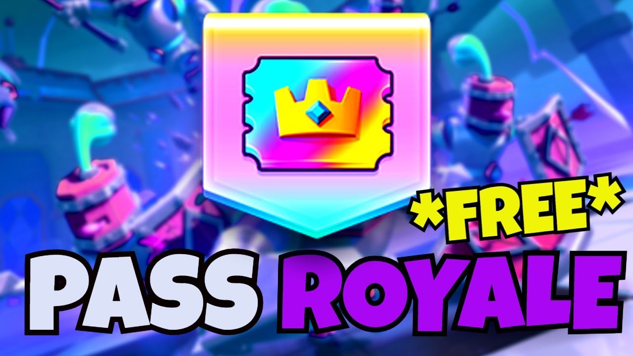 How To Get PASS ROYALE For *FREE* In Clash Royale! NEW SEASON PASS ...